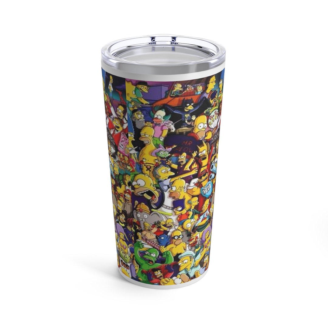 DOH the Simpsons Design Tumbler 20oz - Etsy