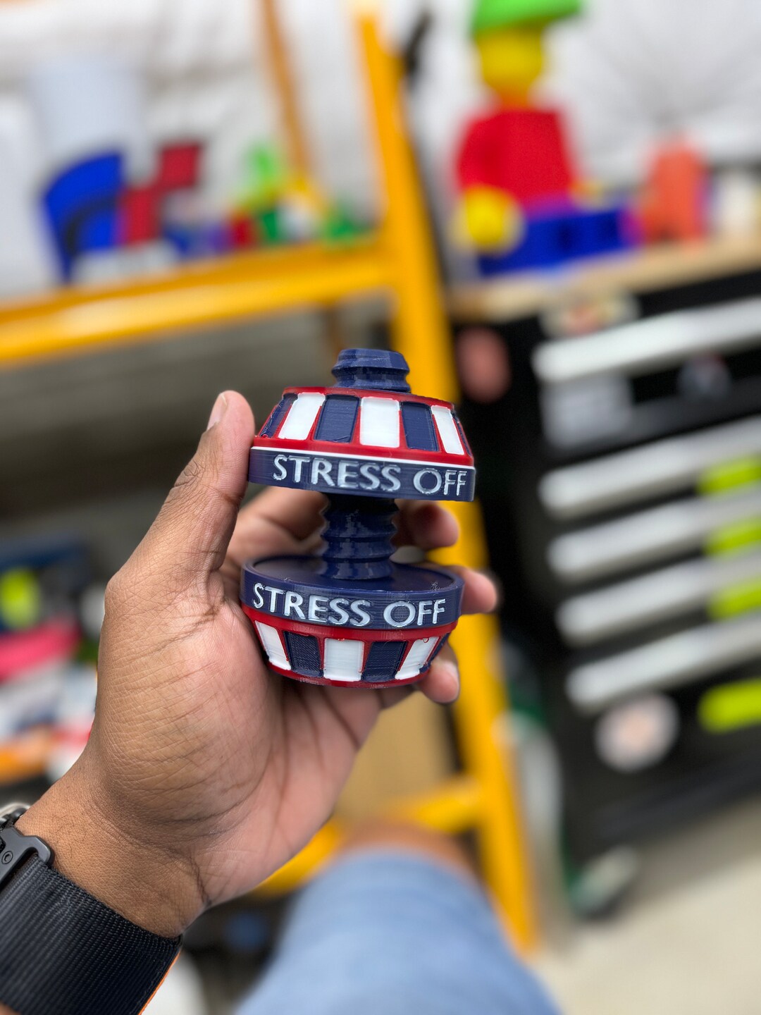 Stress off Fidget Toy Captain America - Etsy