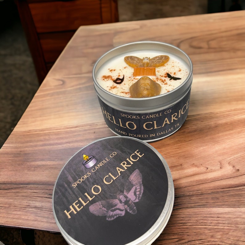 Hello Clarice silence of the Lambs Inspired Candle - Etsy