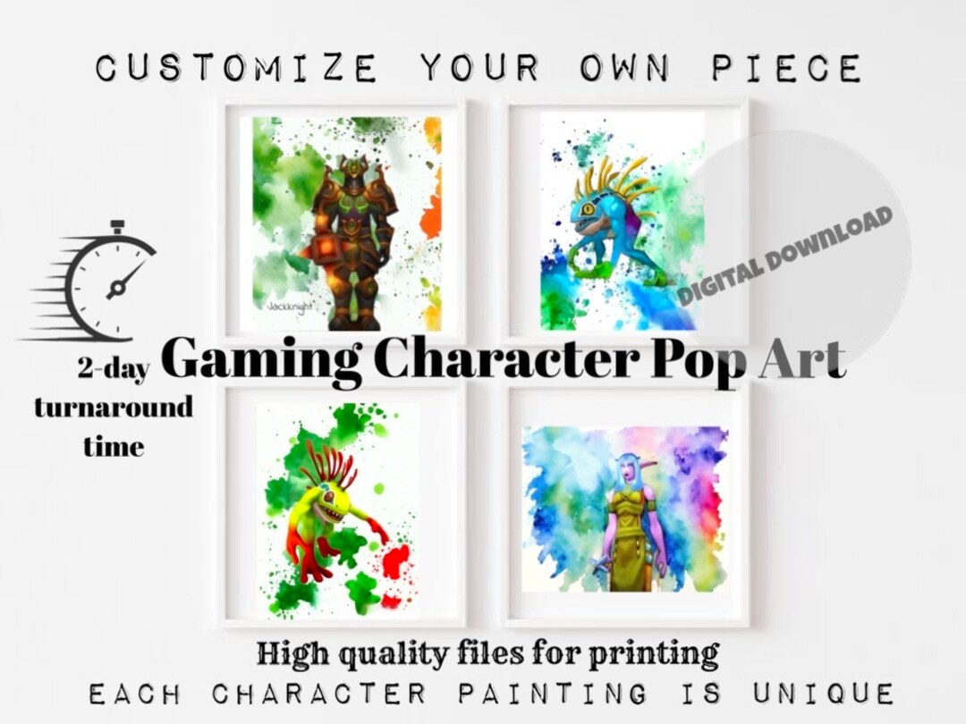 Character Art Character Portrait Personalized Character Commission ...