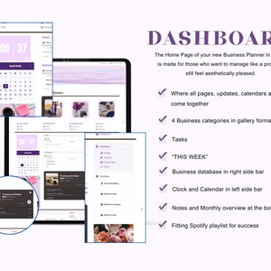 Notion Business Planner Template, Notion Small Business Planner ...