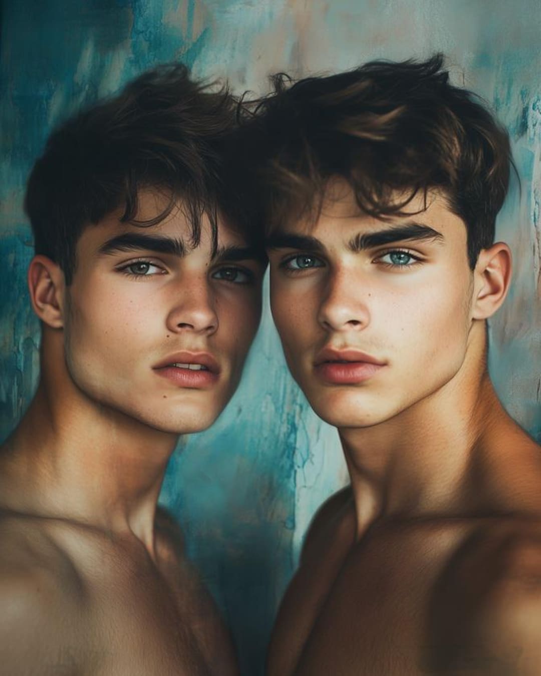 Gay Art, Greek Boys, Gay Blue Boys Print, Gay Wall Art, Great Gay Gifts ...