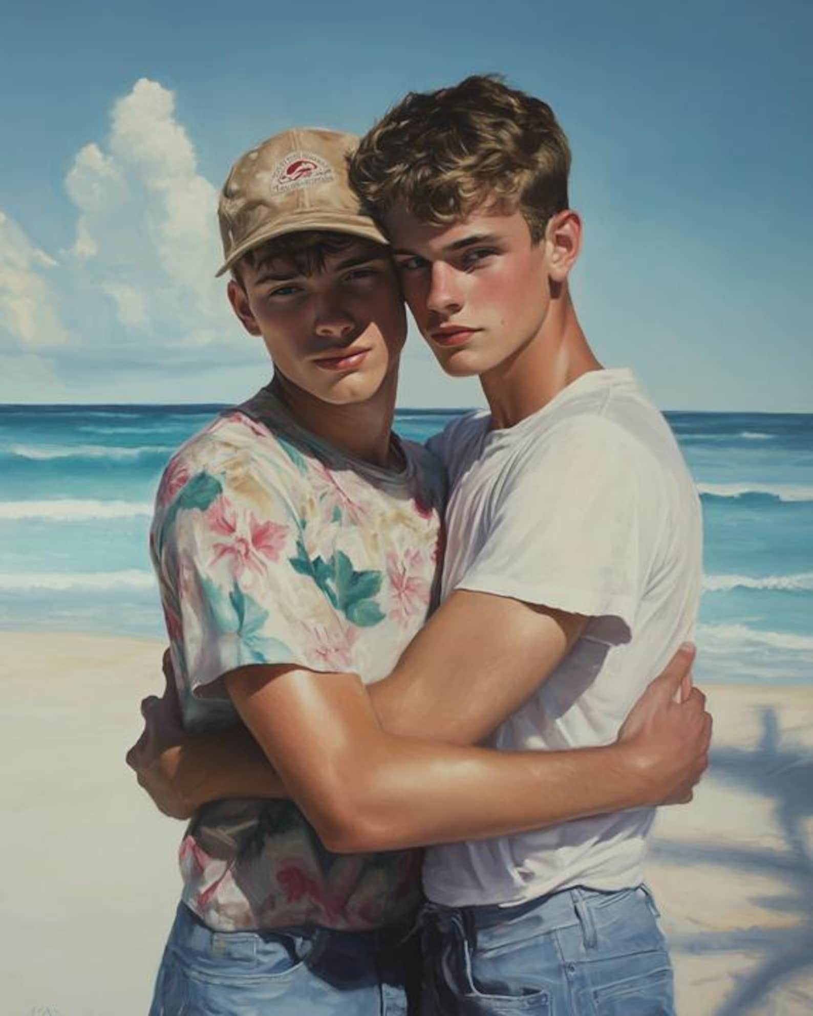 Gay Art, Gay Love, Gay Lovers, Gay Wall Art, Great Gay Gifts, Indie ...