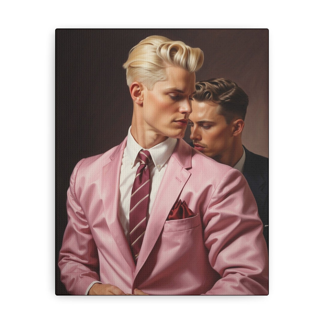 Gay Art, Gay Lover, Gay Wall Art, Gay Classic Canvas, Great Gay Gifts ...