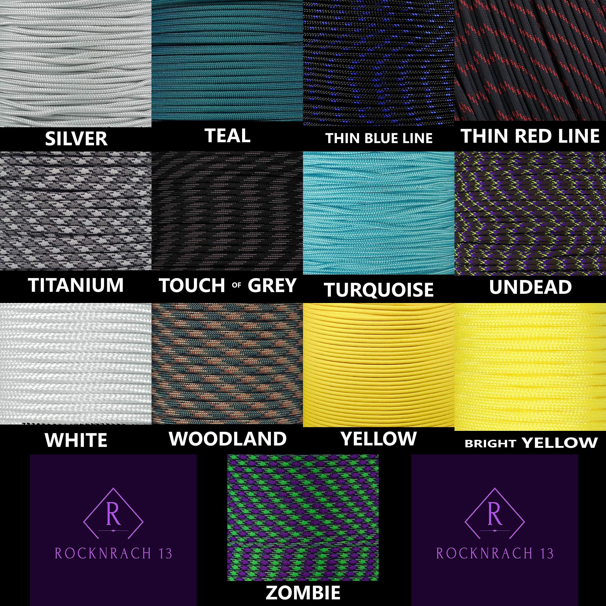 20 Feet 550 Paracord W/ 2FREE Buckles & FREE Shipping USA Cord - Etsy