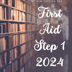 First Aid Step 1 2024 Pdf - Etsy