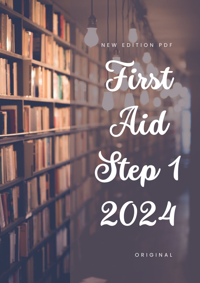 First Aid Step 1 2024 Pdf - Etsy