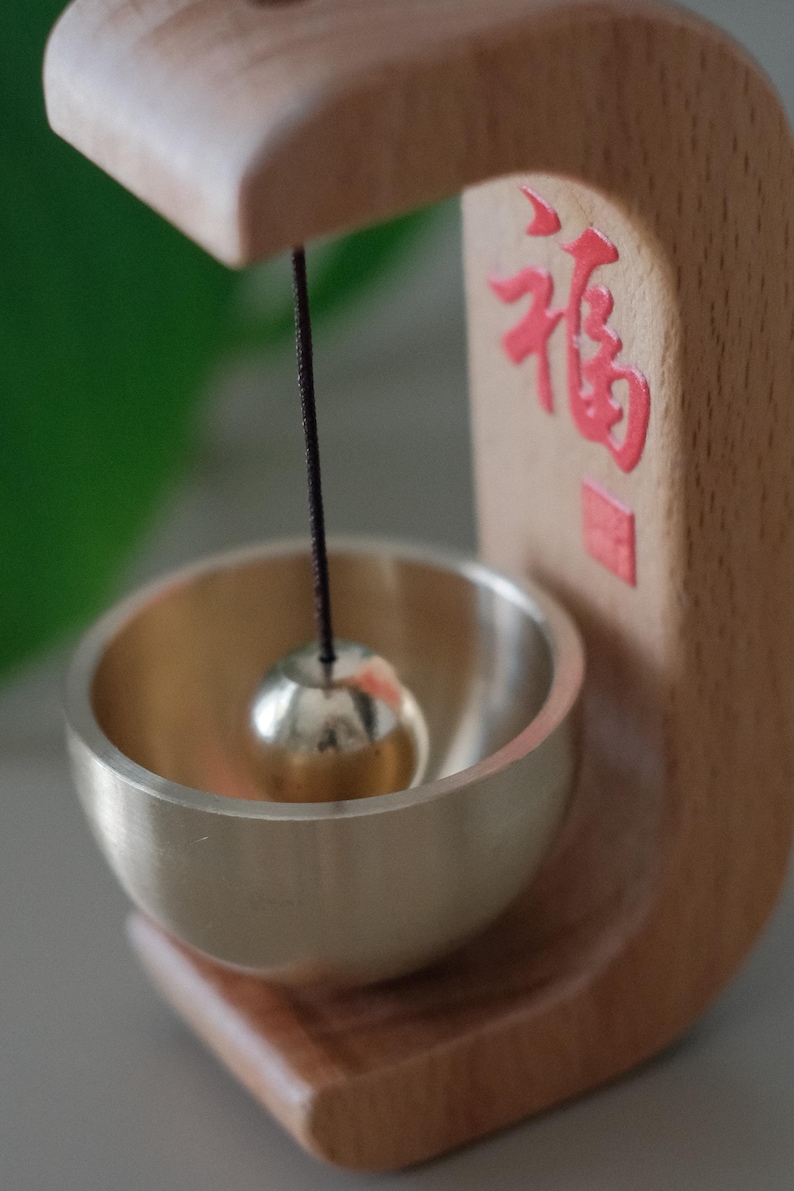 Blessing Bell Chime With “fu” Character | Good Luck Chinese Decor - Etsy