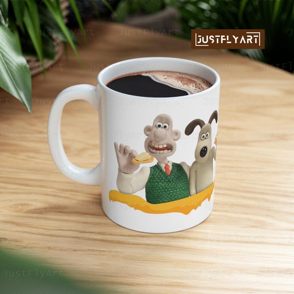 Wallace and Gromit Mug - Etsy