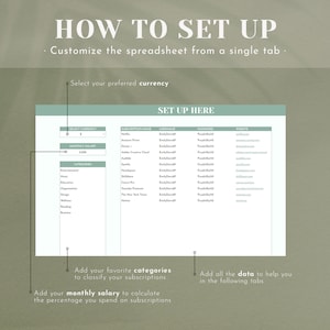 Monthly Subscription Tracker Google Sheets Membership Management ...