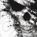 Gritty Skull Vector Art, High Contrast, Xtool S1 Ready (digital File ...