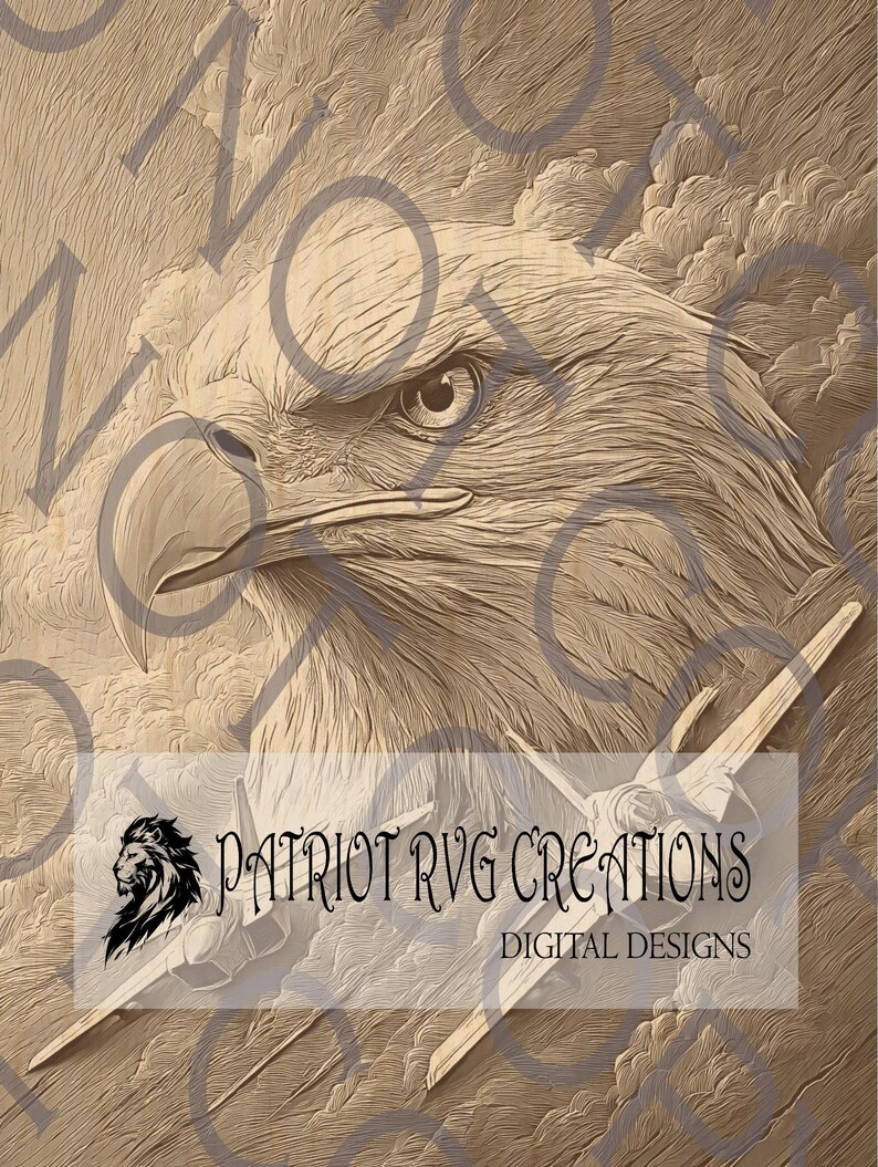 Double Jet Eagle Laser Design Xtool S1 40W Engrave File Deep Relief AI ...