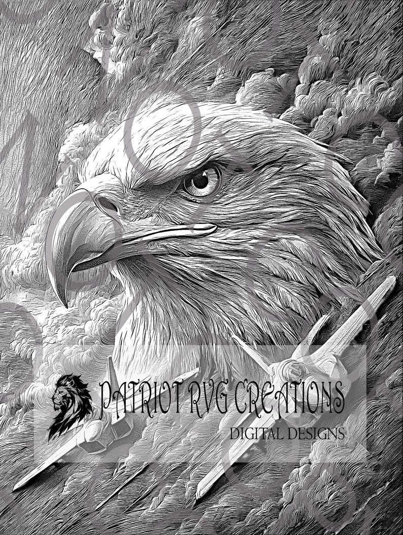 Double Jet Eagle Laser Design Xtool S1 40W Engrave File Deep Relief AI ...