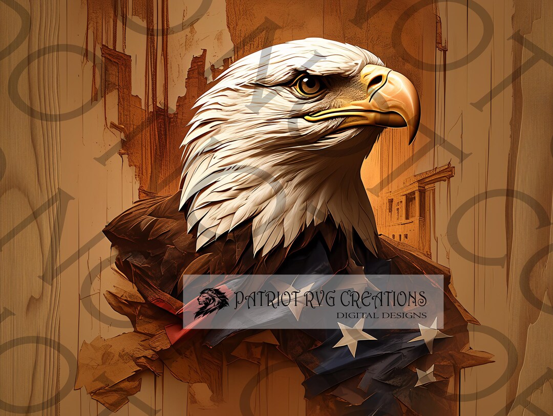 Xtool S1 Ready File, 3D Design, Digital File, Eagle Head, Relief Style ...