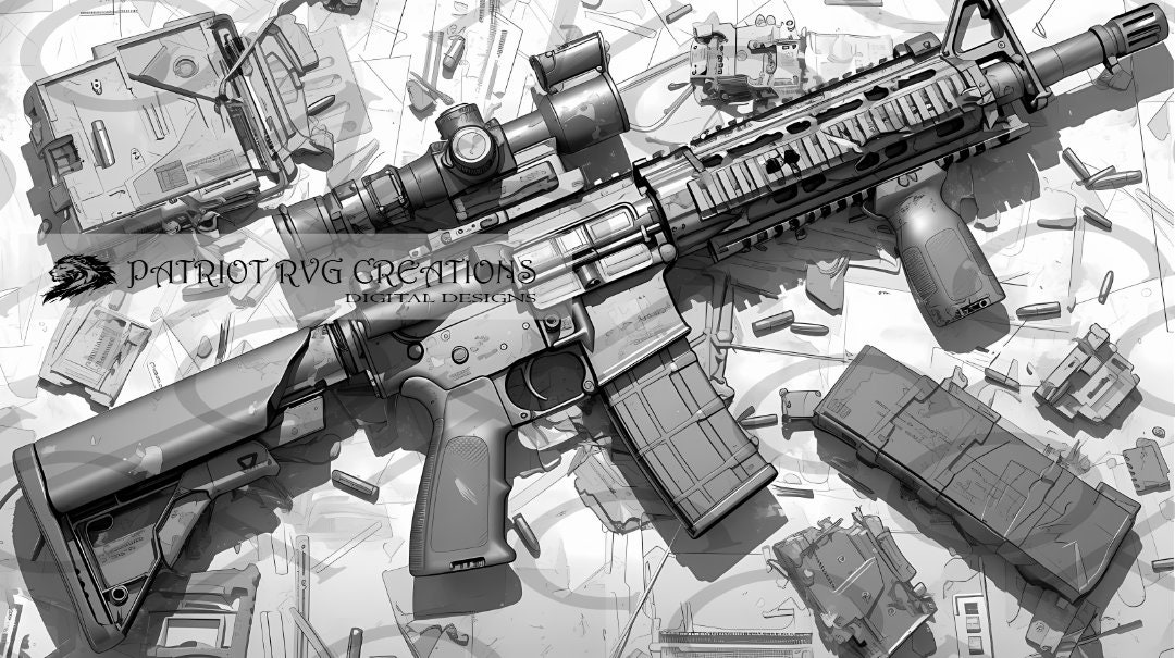 Xtool S1 Ready File, 308 Rifle, High Definition, High Resolution, Black ...
