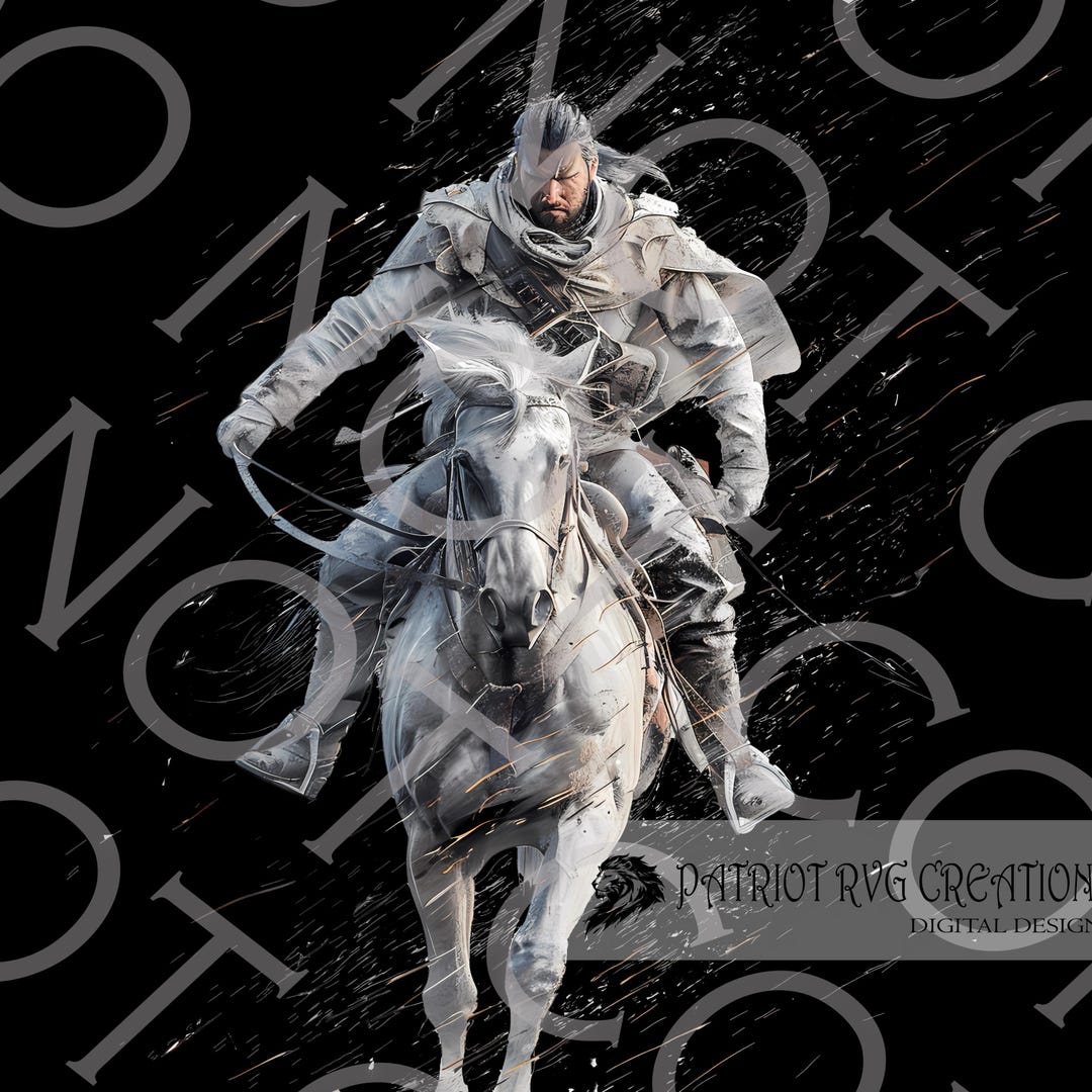 Galloping Horse Rider Art – Historical Action Scene (digital Download ...