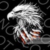 Xtool S1 Ready File, 3D Design, Digital File, Bald Eagle, American Flag ...
