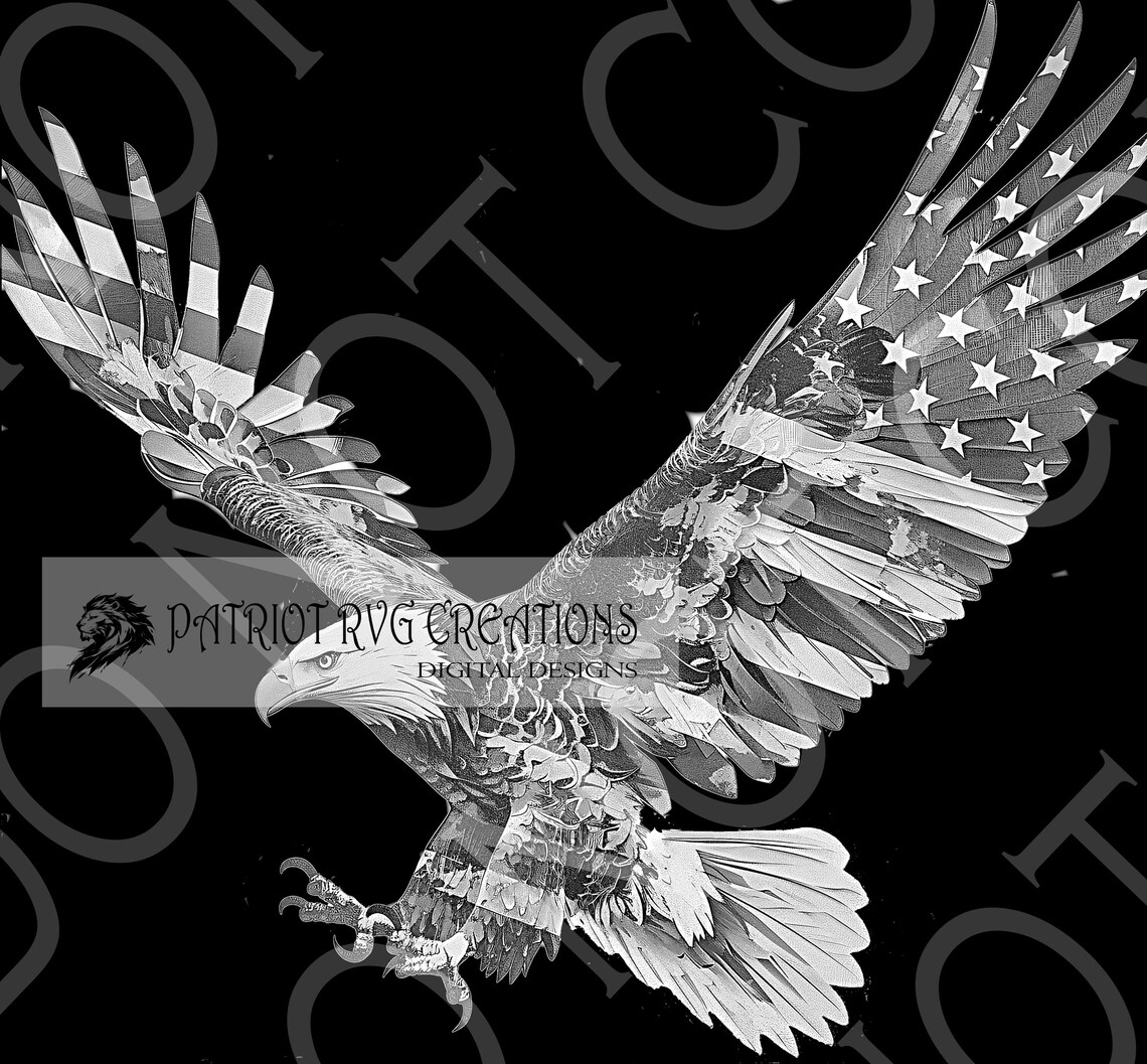 Xtool S1 Ready File, 3D Design, Digital File, Eagle Head, Relief Style ...