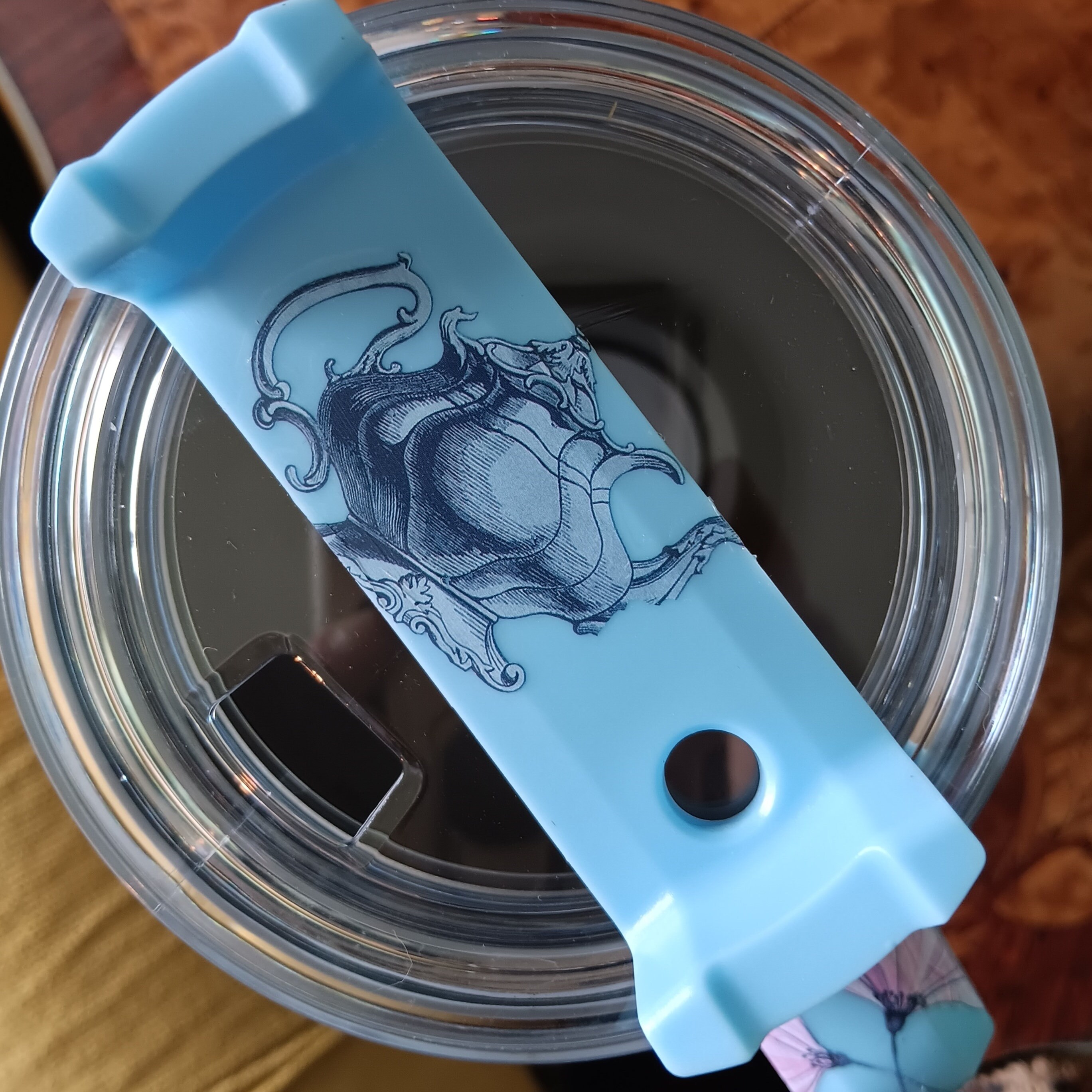 Alice in Wonderland OOAK Beautiful Hand-decorated Periwinkle Stanley ...