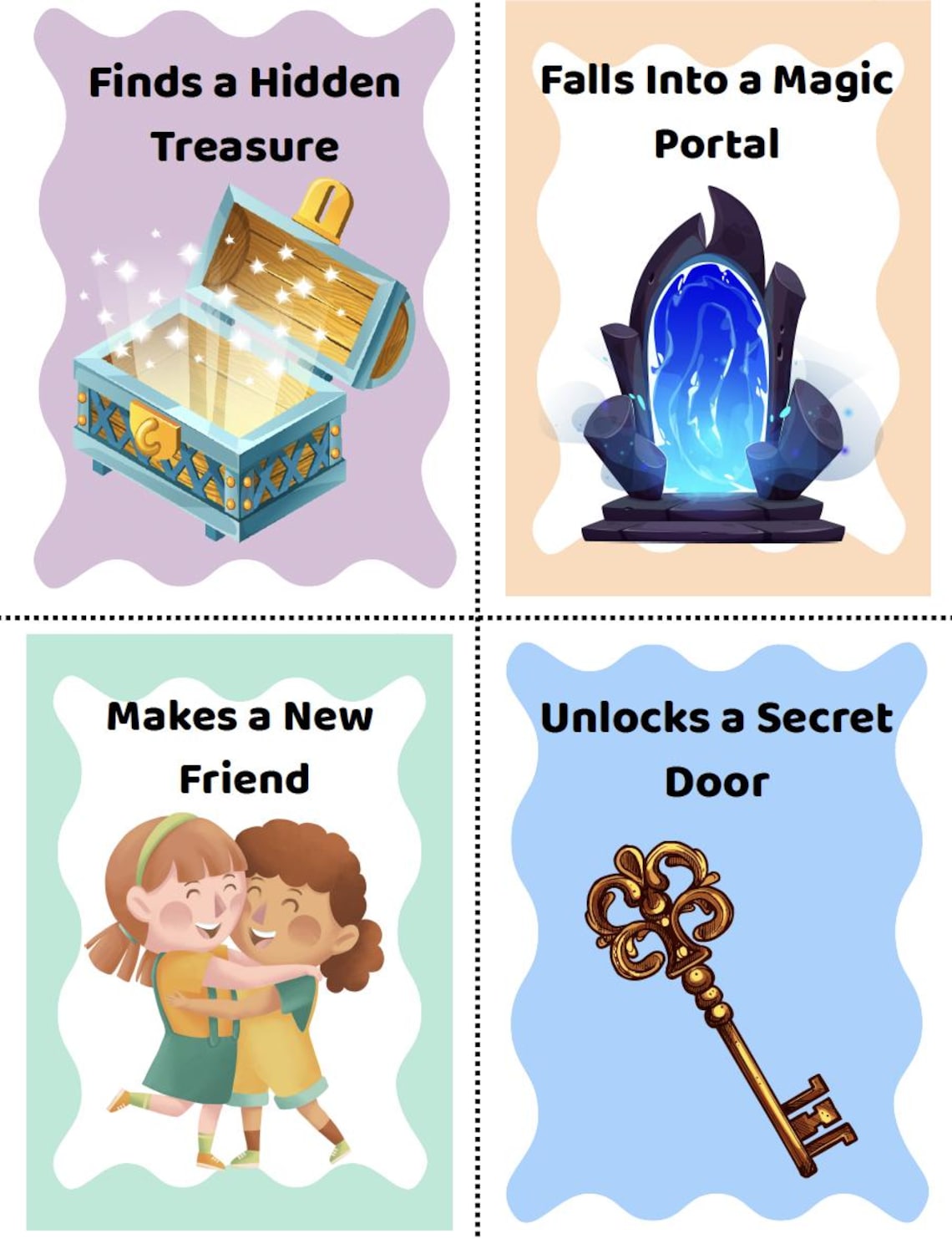 Printable "make Your Own Story" Kit for Kids – Create Your Own ...