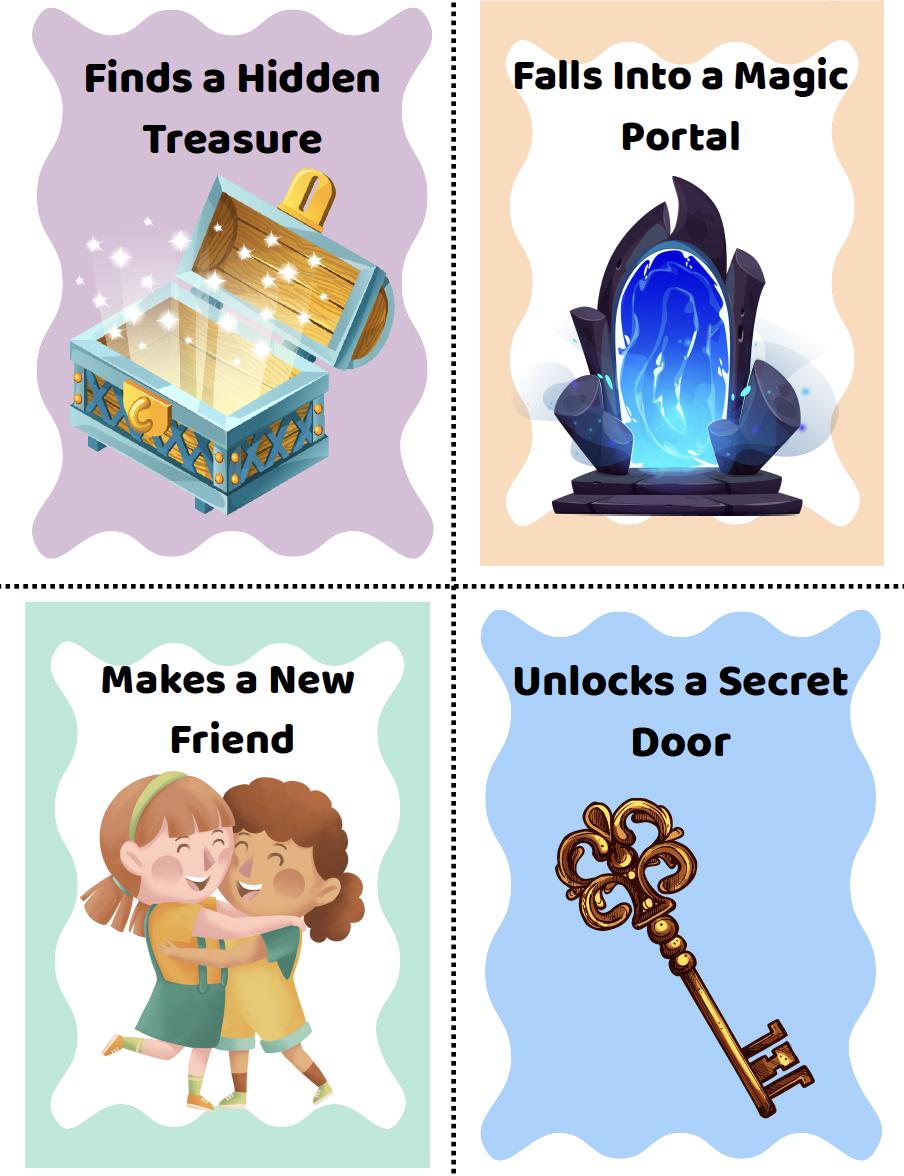 Printable "make Your Own Story" Kit for Kids – Create Your Own ...