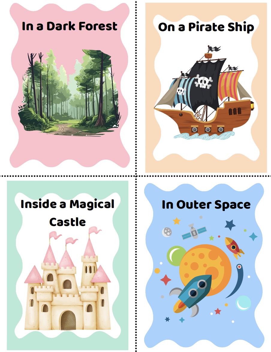 Printable "make Your Own Story" Kit for Kids – Create Your Own ...