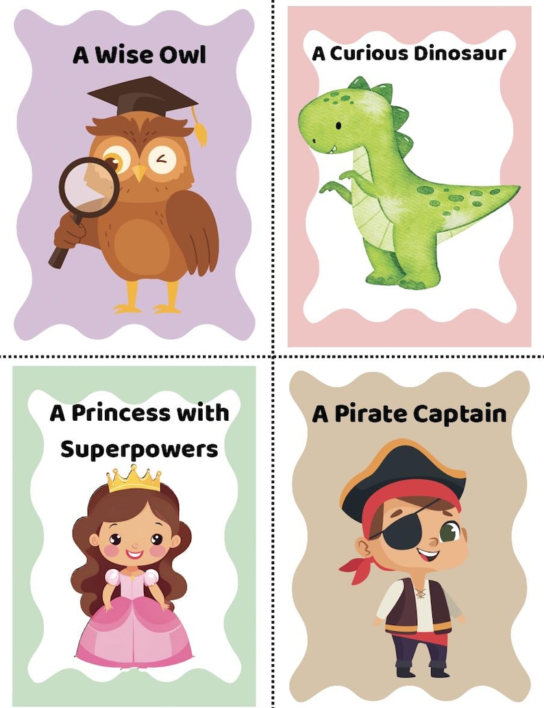 Printable "make Your Own Story" Kit for Kids – Create Your Own ...