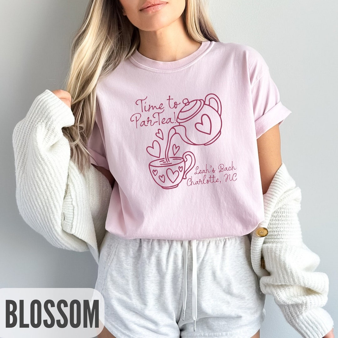 Custom Tea Party Shirts, Personalized Time to Par-tea Bachelorette ...