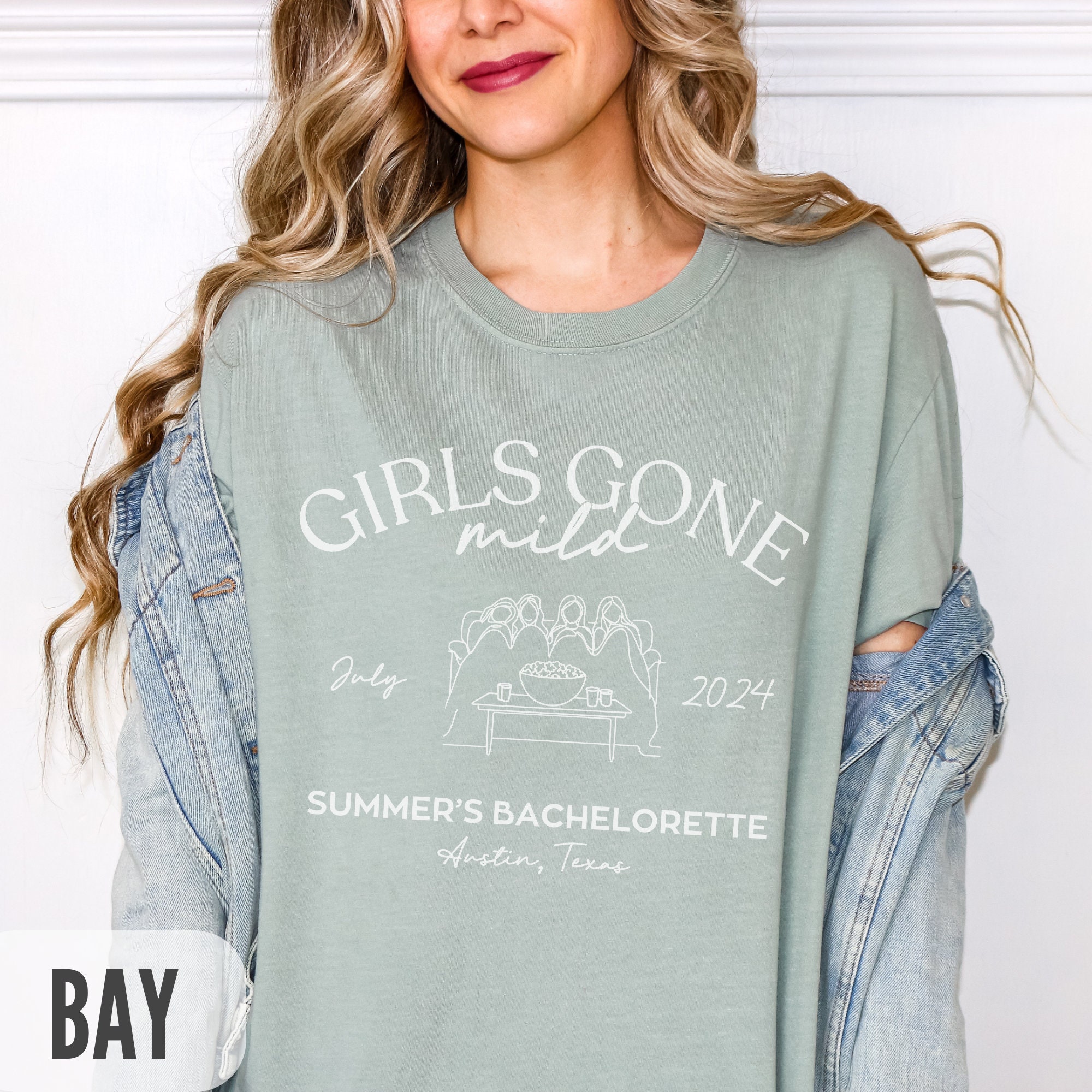 Custom Girls Gone Mild Shirts, Personalized Bachelorette Movie Night ...