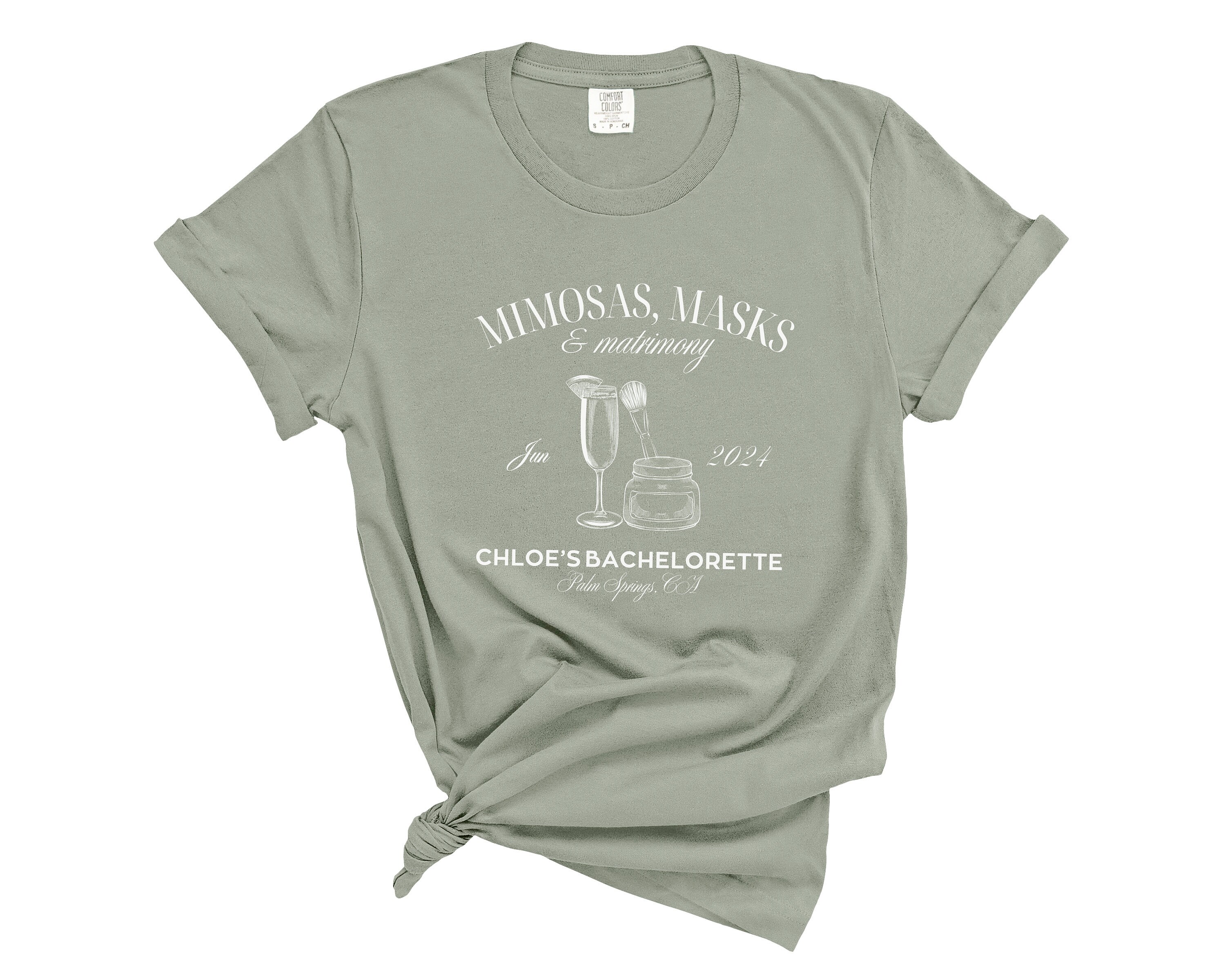 Spa Bachelorette Party Shirts, Custom Spa Day Theme Bachelorette T ...