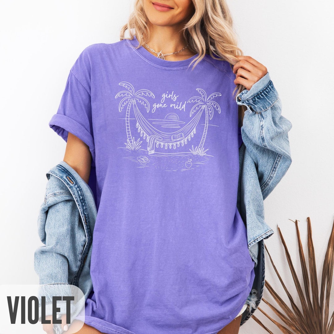 Girls Gone Mild T-shirt: Tropical Bachelorette Party Tee - Etsy