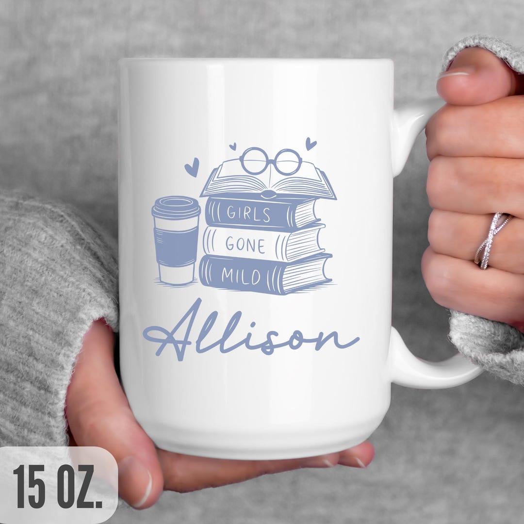 Personalized Girls Gone Mild Mug, Book Club Bachelorette Party Gift - Etsy