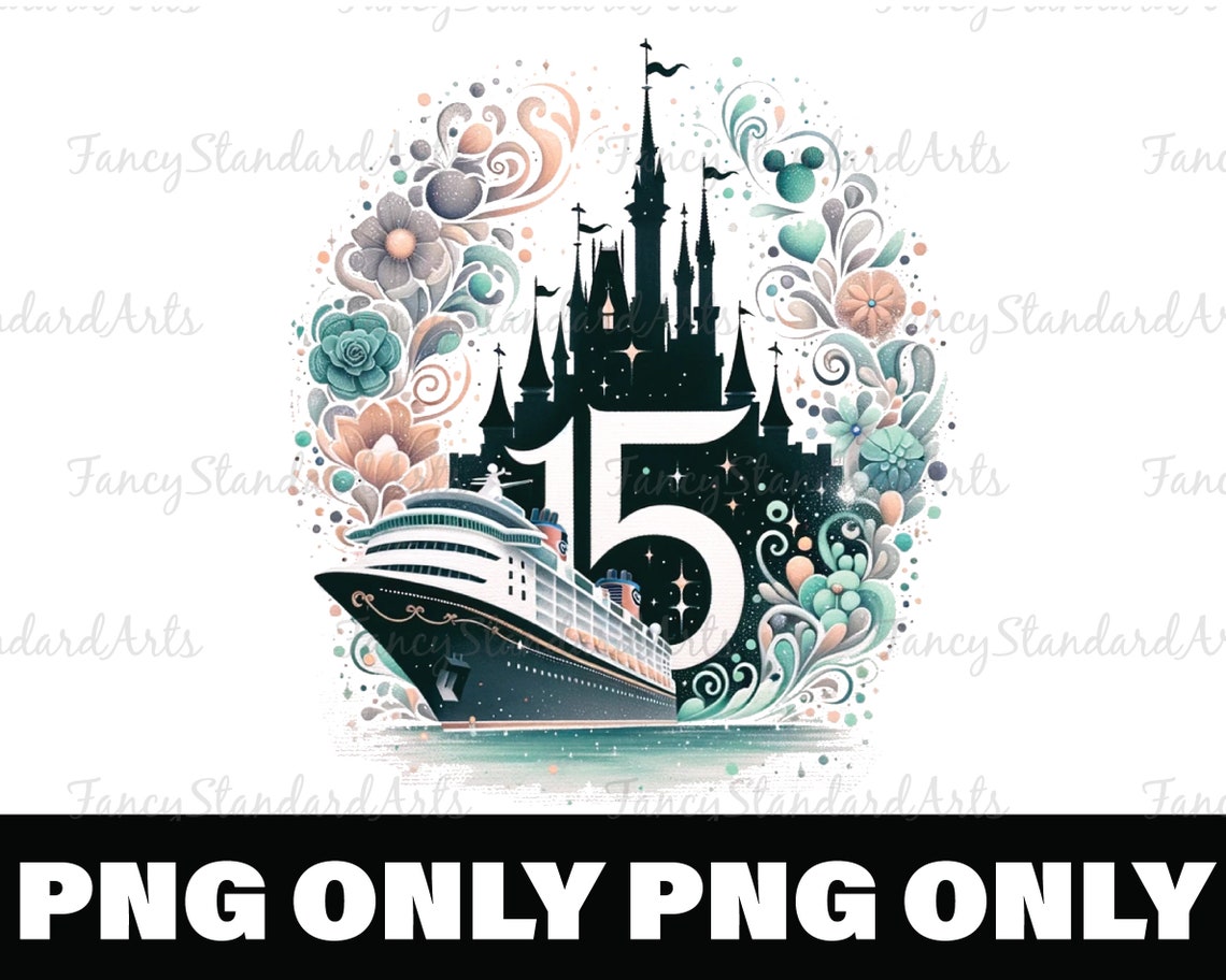 Diseño de crucero de Disney/ Diseño PNG de quinceañera de crucero de ...