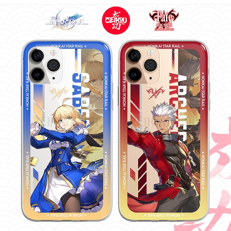 Honkai Star Rail Phone Case Fate Stay Night Collab Saber Archer for ...