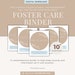 Printable Foster Care Organization Binder for Resource Parents | New ...