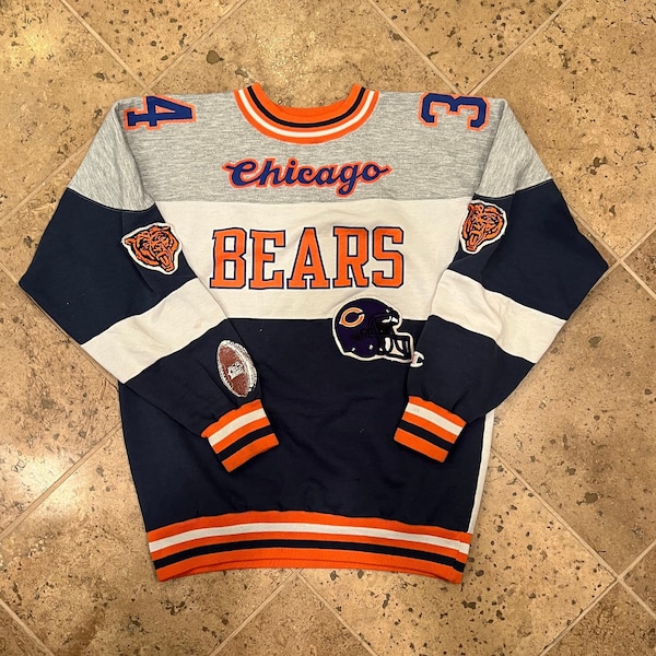 Chicago Bears Sweatshirt Vintage - Etsy