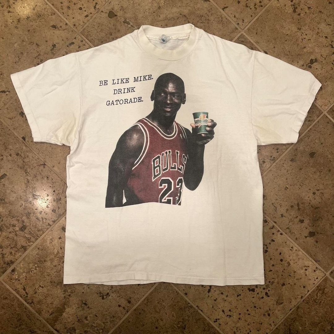 Vintage Michael Jordan Drink Gatorade T-shirt - Etsy