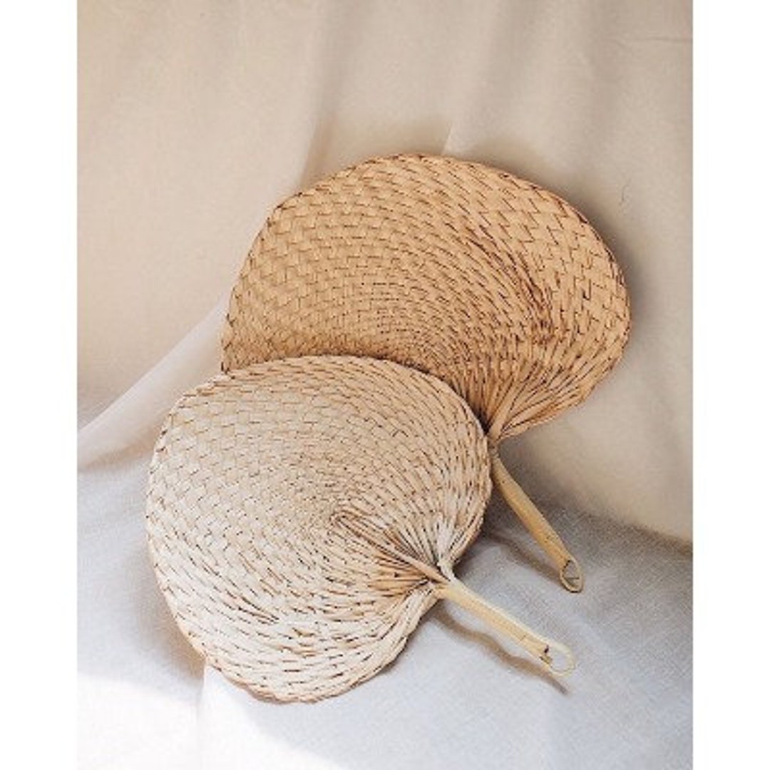 Vintage Style Large Decorative Fan, Giant Bamboo Hand Fan, Bedside ...