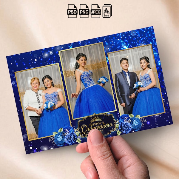 Navy Blue Gold - Etsy