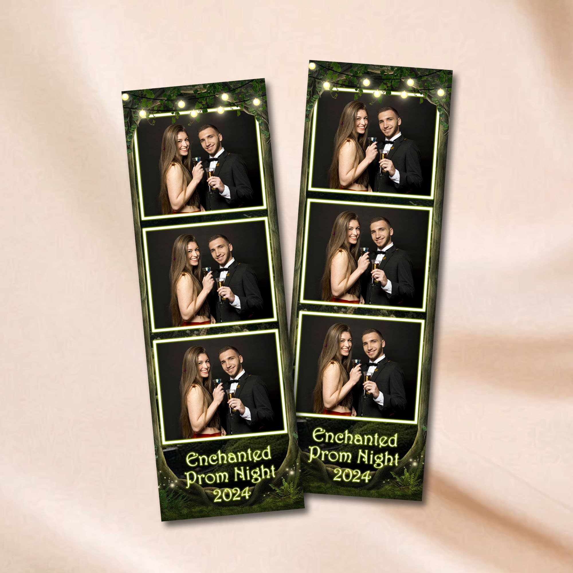 Enchanted Forest Photobooth Template Prom Night Photo Booth Template ...