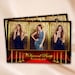 Red Carpet Photobooth Template Black With Gold and Red 4x6 Overlay ...