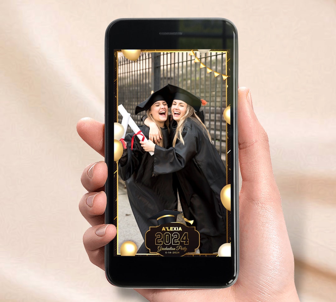 Graduation 360 Photo Booth Overlay Class of 2024 360booth Overlay ...