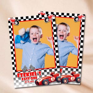 Car Birthday Photobooth Template Race Car Theme Photo Booth Template ...