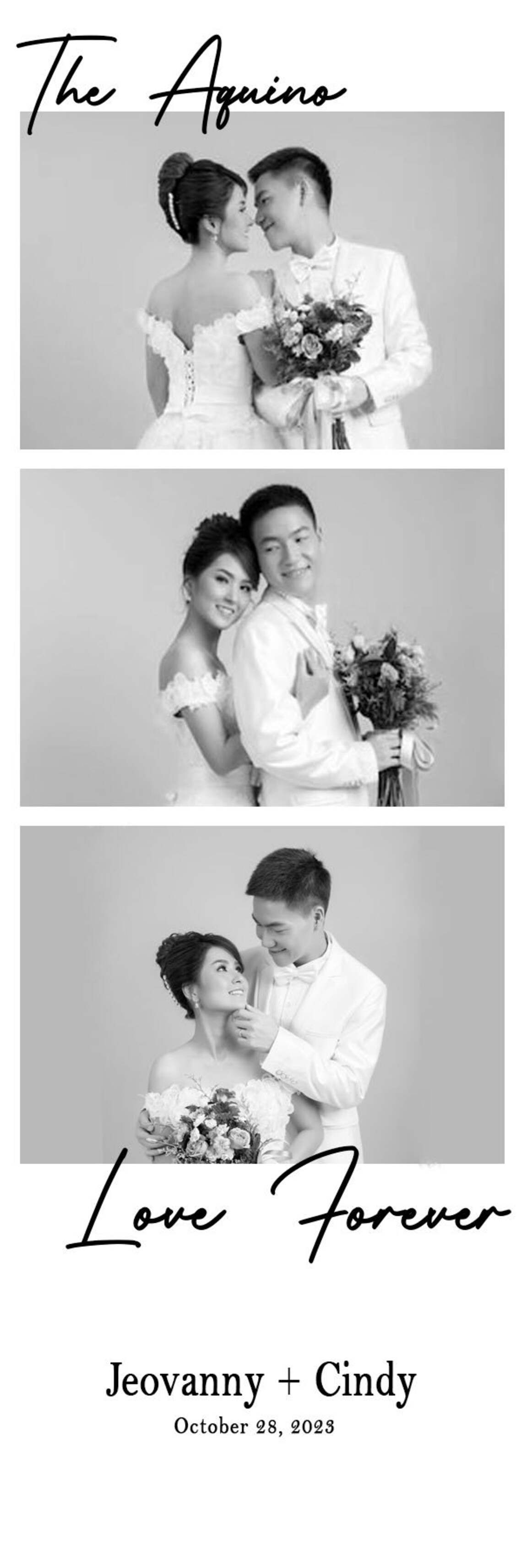 Photo Booth Strip Template Wedding Photo Booth Overlay Photo Booth ...