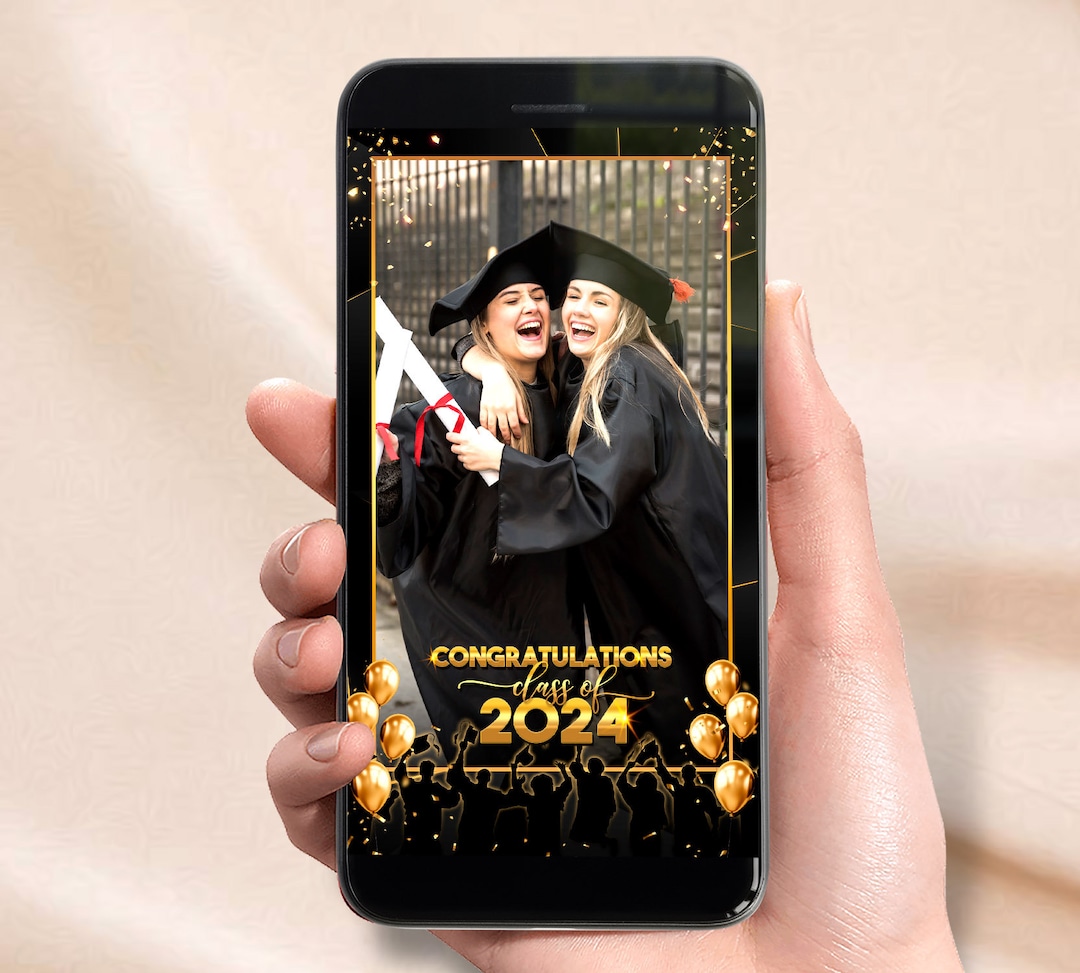 Graduation 360 Photo Booth Overlay Class of 2024 360booth Overlay ...