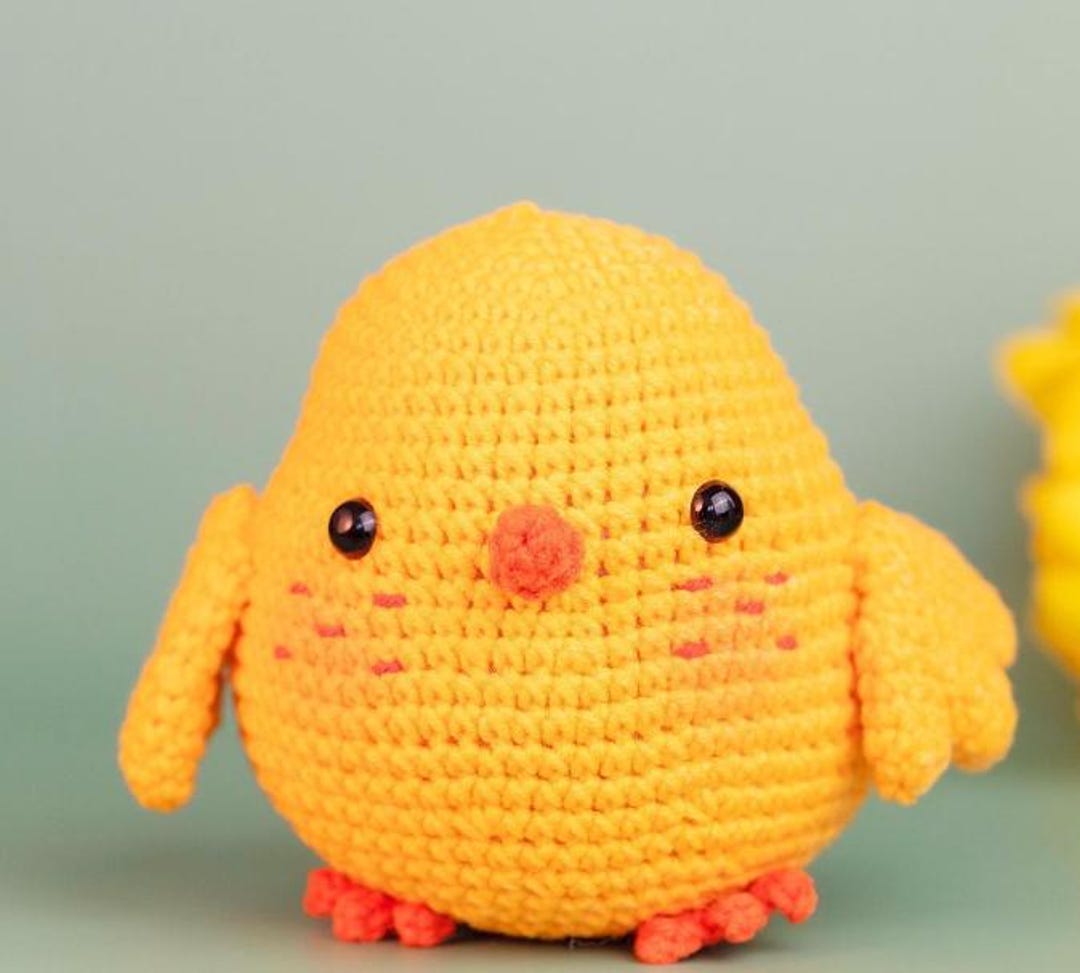 Amigurumi Chick Crochet Pattern Easy DIY Yellow Chick Plush - Etsy