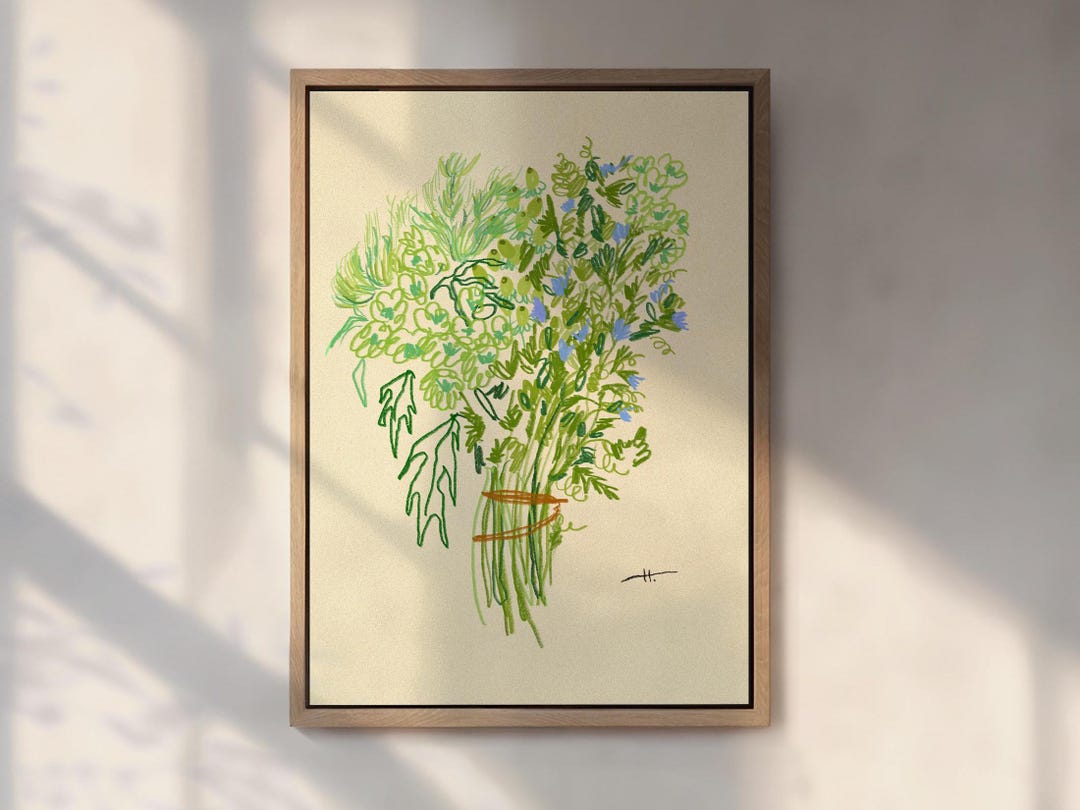 Bouquet Print, Botanical Print, Floral Print , Vintage Botanical Print ...
