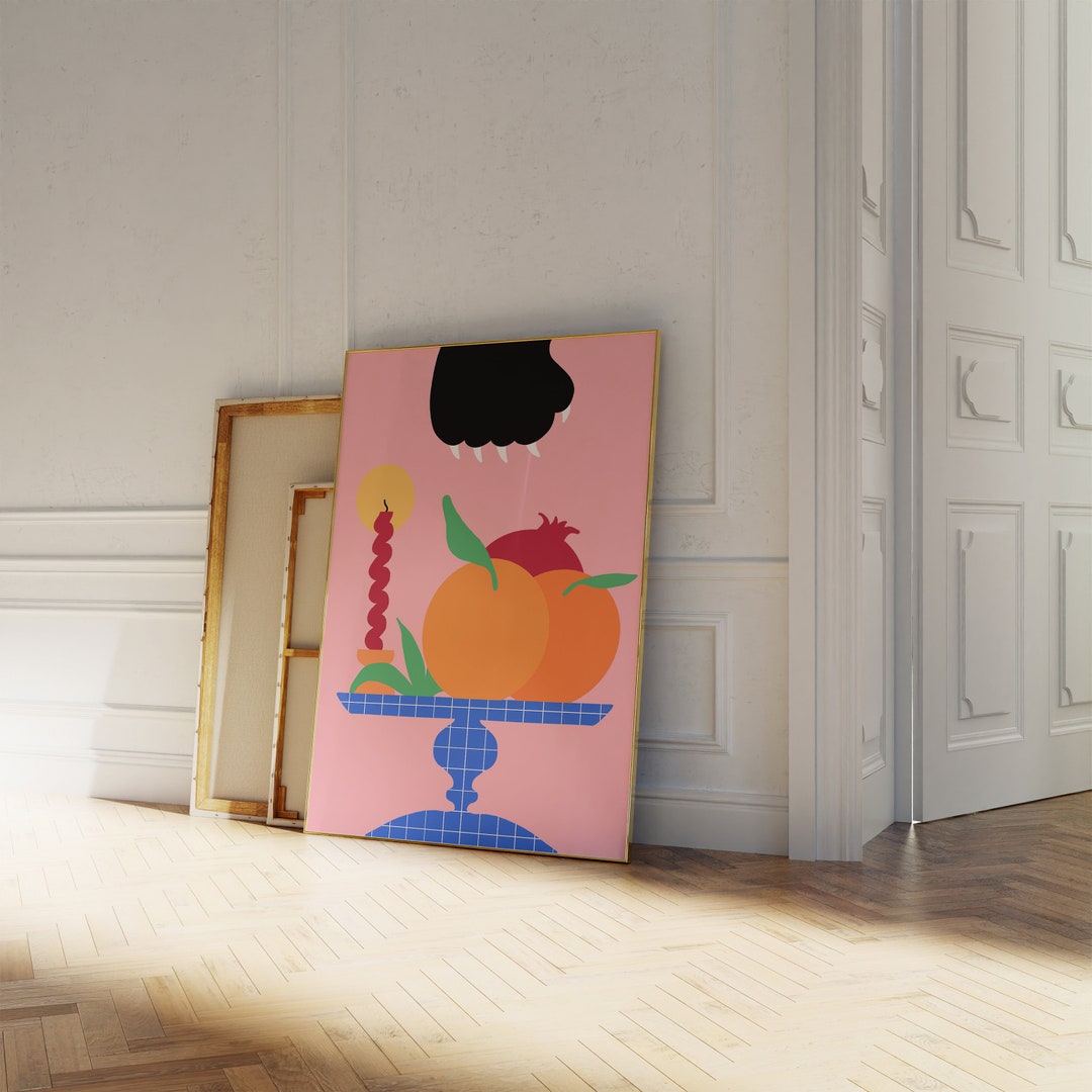 CUTE CAT PRINTABLE Chinese New Year Wall Art Lunar New Year Wall Art ...