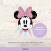 Printable Minnie Ferris Wheel Cutout, Disneyland Birthday Party Stand ...