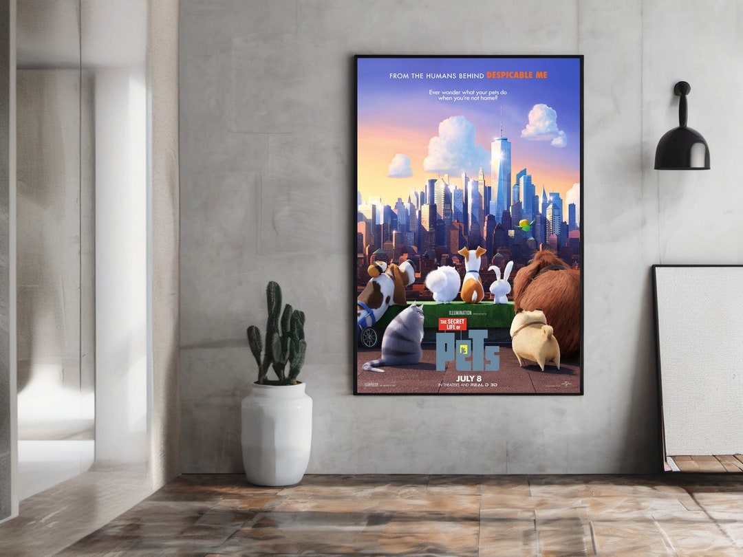 The Secret Life of Pets Movie Posters, Decorative Wall Art, TV Posters ...